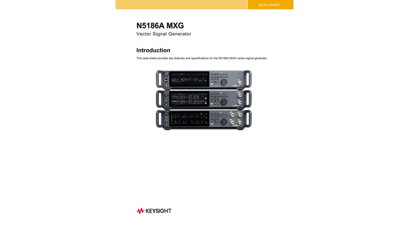 N5186A MXG 矢量信号发生器 | Keysight